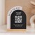QR Code Social Media Sign W/ Wood Stand Scannable Office Table Desk ...