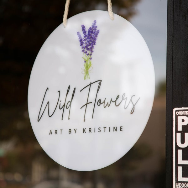 Small Custom Hanging Signs - Etsy