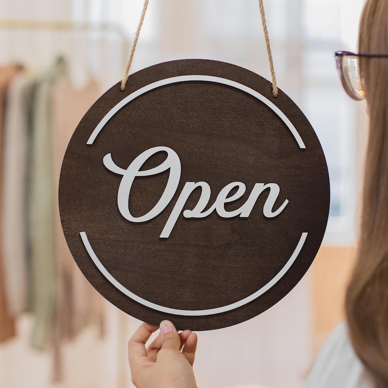 Open Closed Sign - Etsy