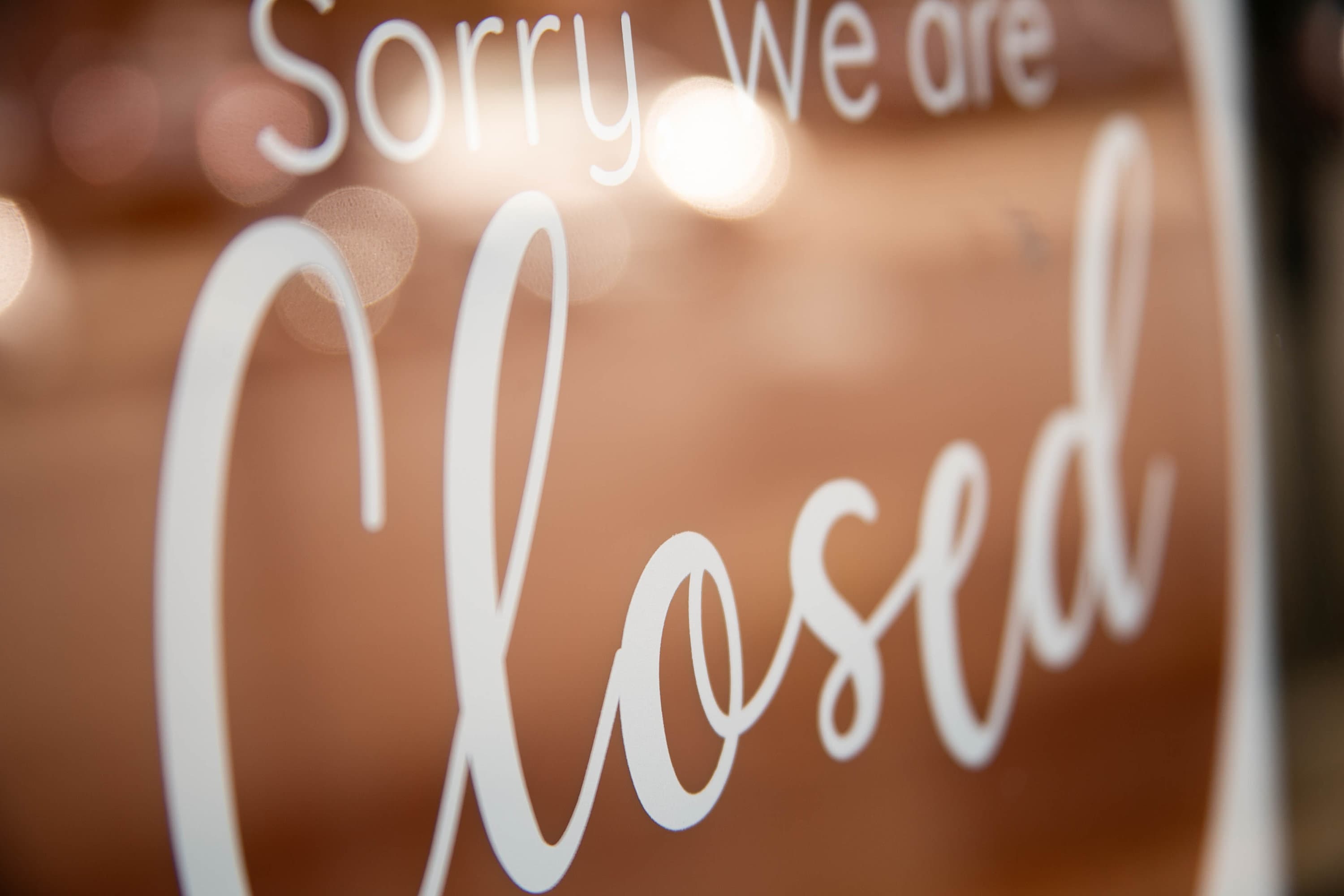 Round Hanging Acrylic Sign open & Closed Double Sided W/ White Rope ...