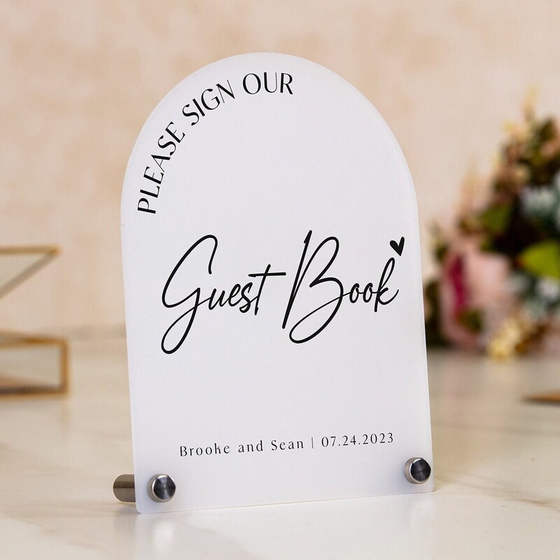 Guest Book Table - Etsy