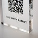 Personalized Acrylic QR Code Wifi Sign (design 4) - Custom Welcome ...