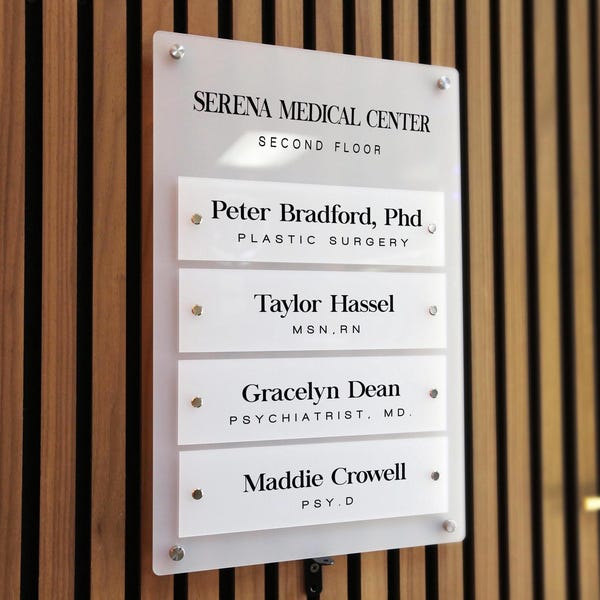 Office Building Directory Sign - Etsy