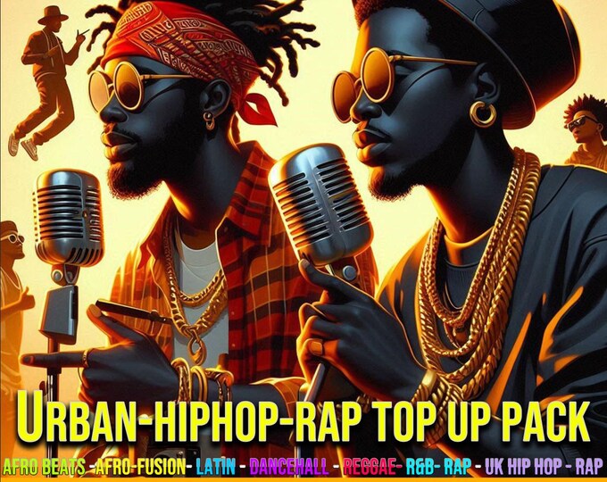 Urban Hip Hop & Afro Rnb - DJ Music Pack - Etsy