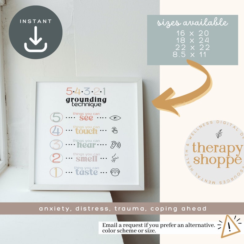 Mental Health | Therapy Worksheet | Therapist Office | Calming Corner ...