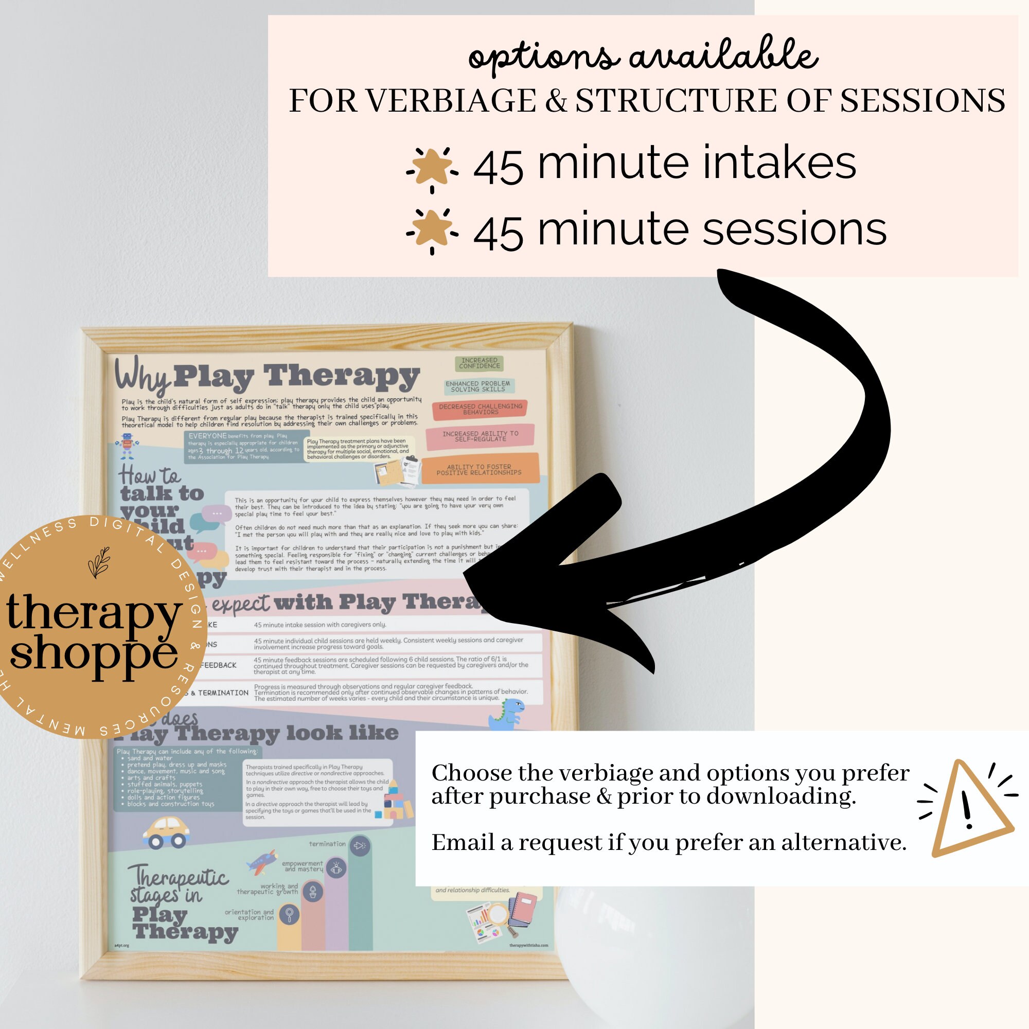 Why Play Therapy 18x24 Play Therapist Poster / Therapy Office Wall ...