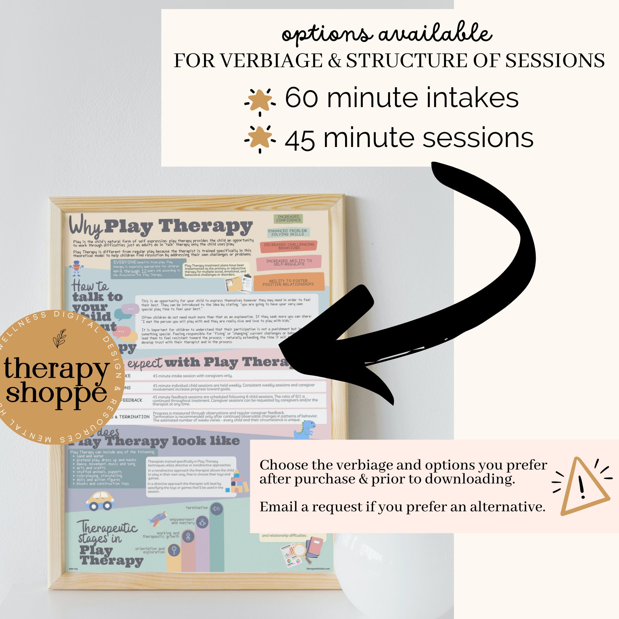 Why Play Therapy 18x24 Play Therapist Poster / Therapy Office Wall ...