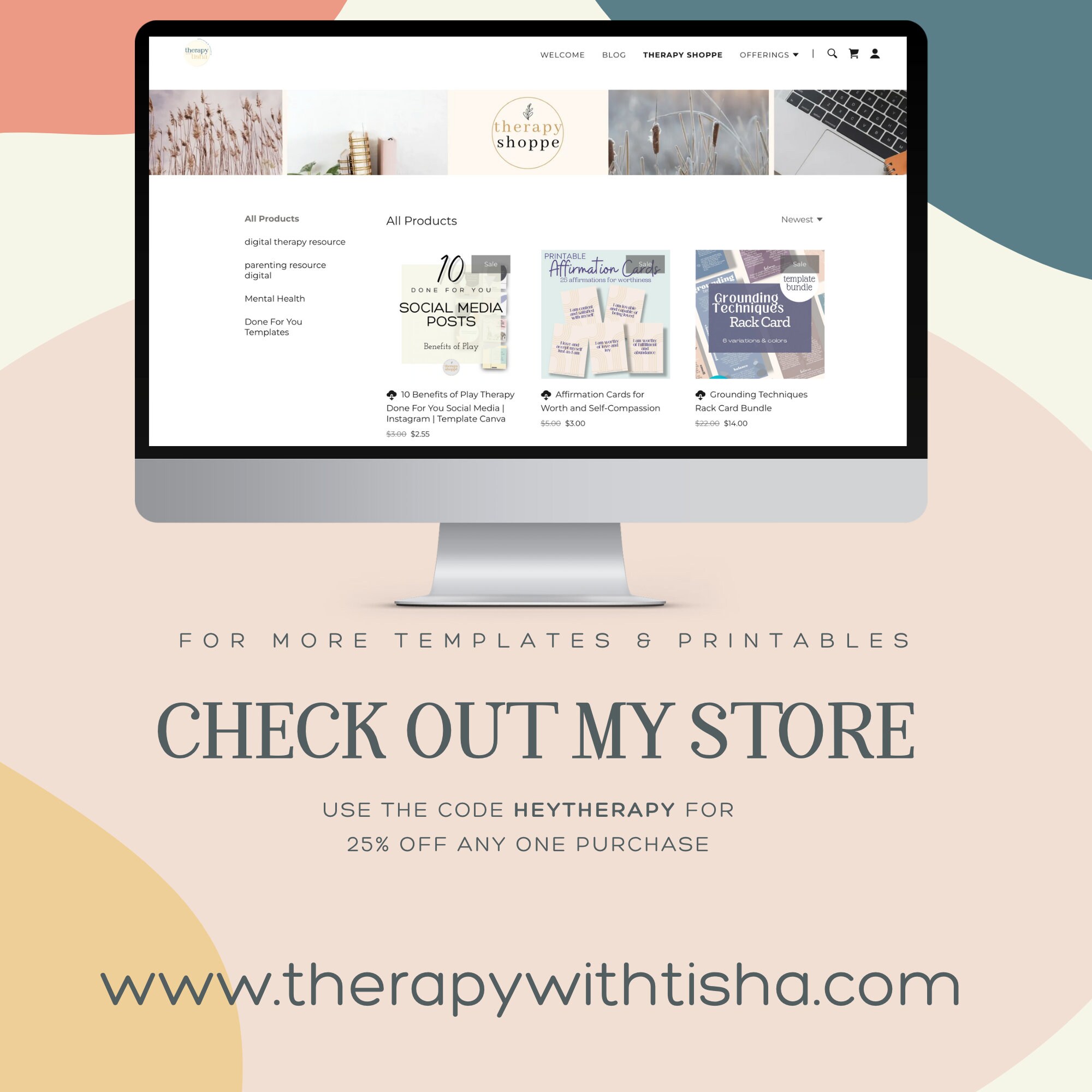 Rack Card Bundle Canva Template Done for You Marketing Therapy Tools ...