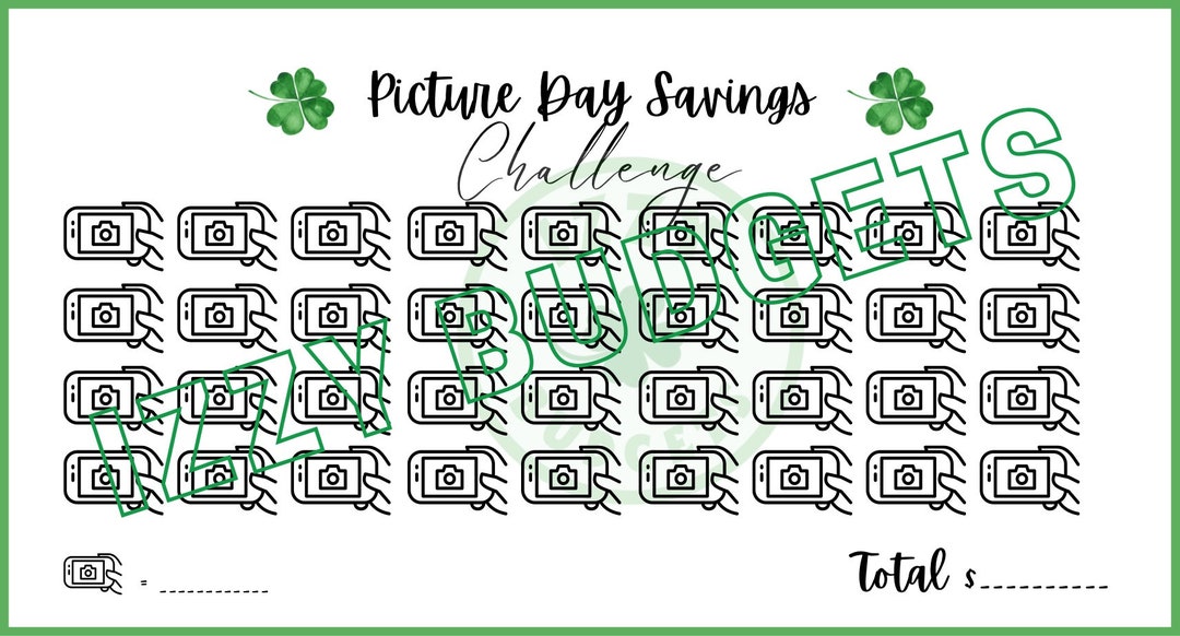 Picture Day Savings Challenge - Etsy