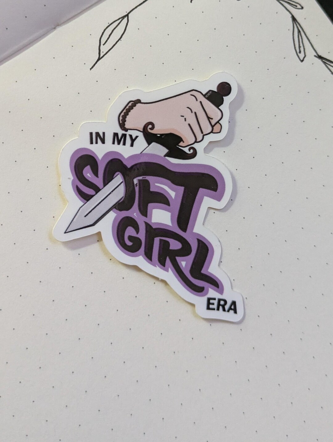 Mini 'soft Girl' Era Vinyl Decal - Etsy
