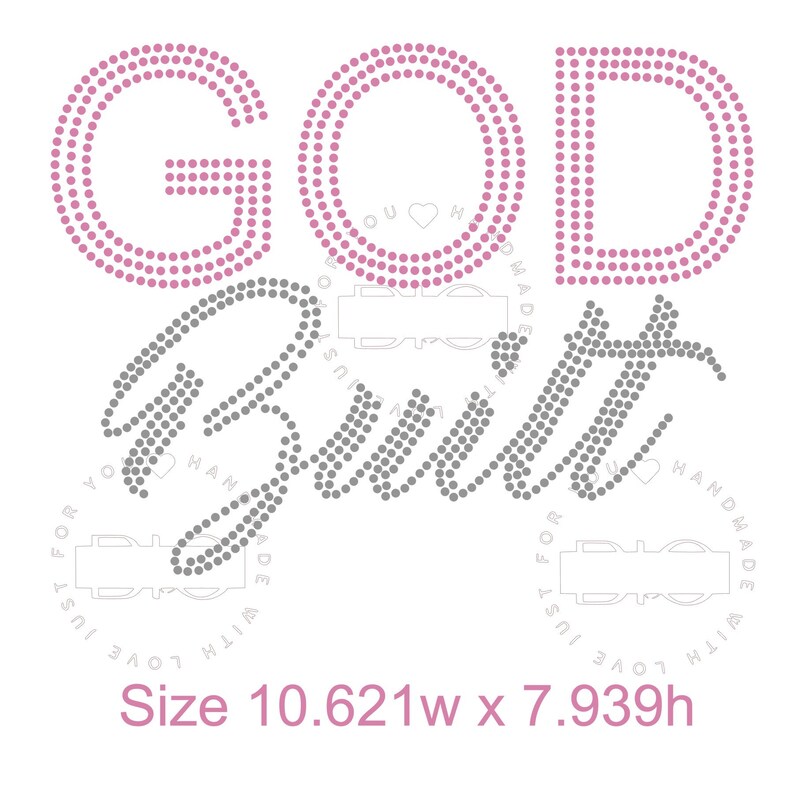 GOD Built Rhinestone Template, Inspirational Design, Christian Design ...