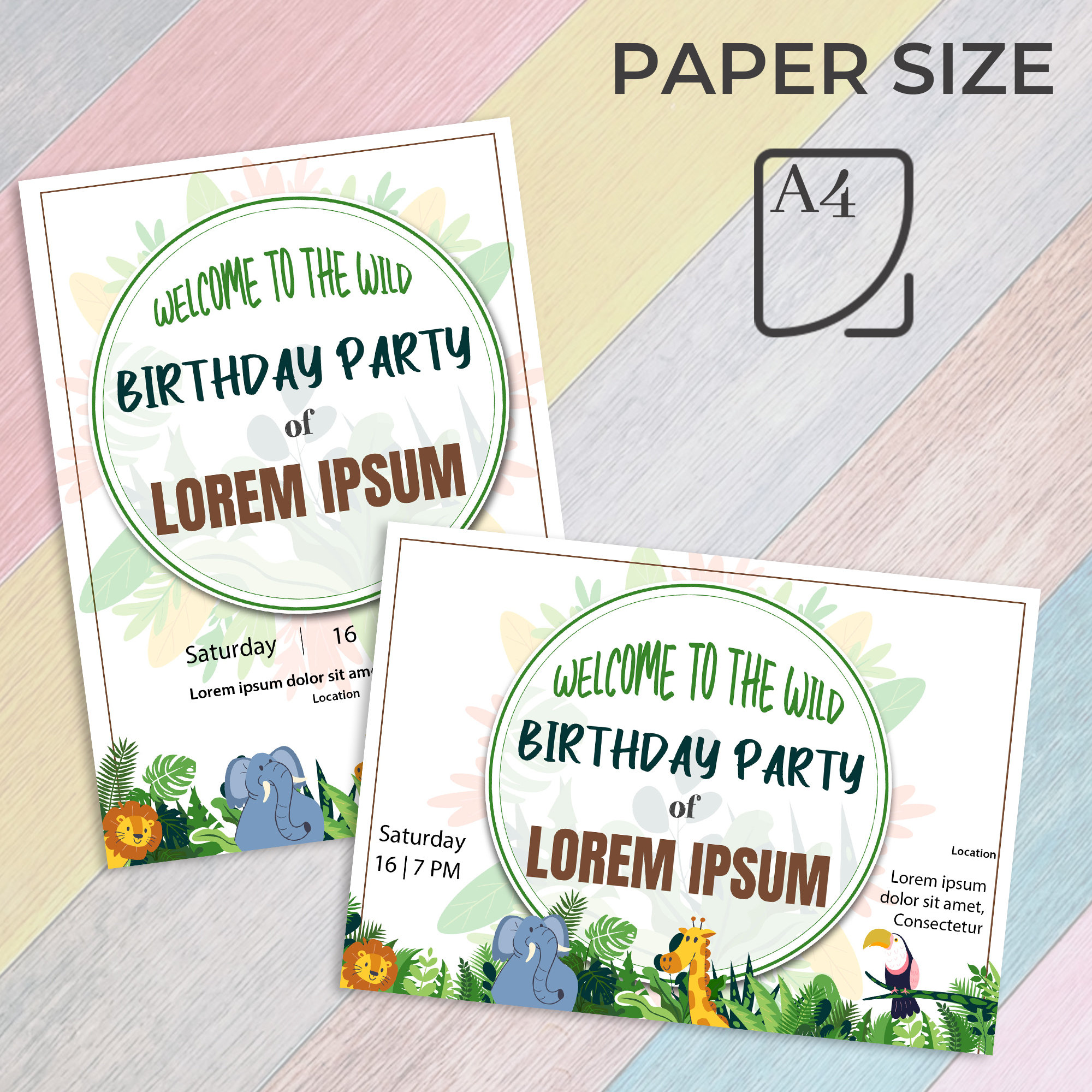 Personalized Printable Editable Happy Birthday Printable Birthday Card ...