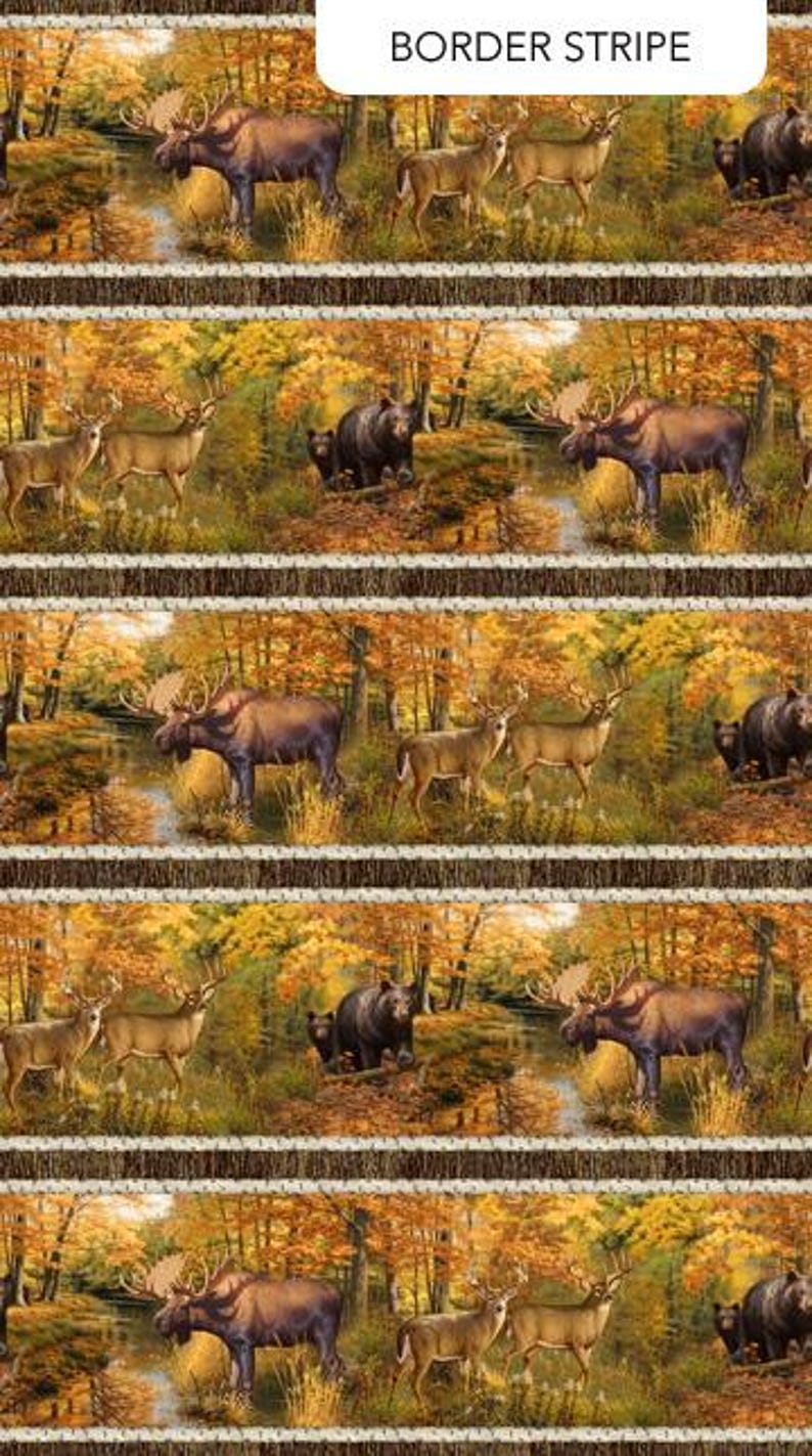 Wilderness Panel Naturescapes DP27785-36 Northcott - Etsy