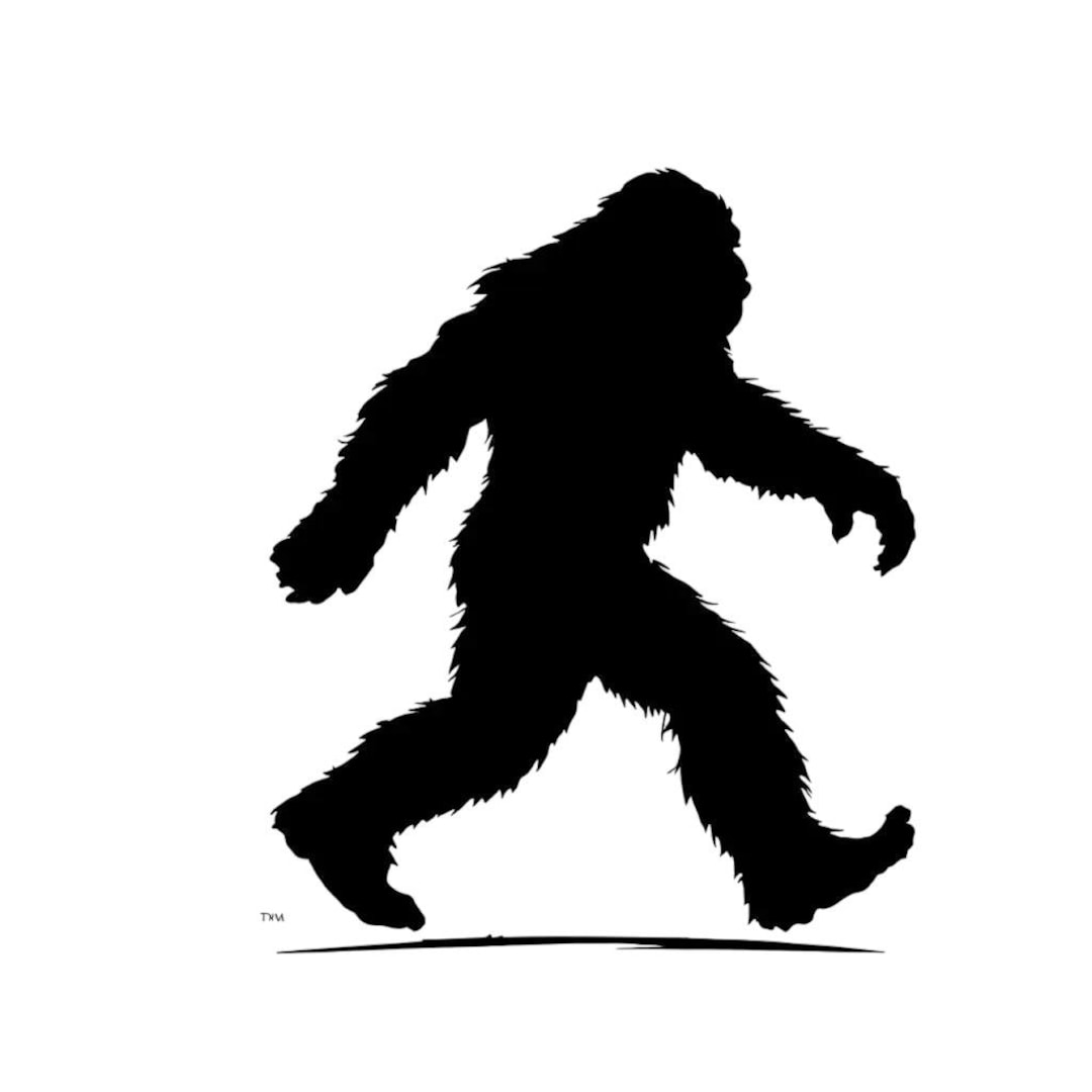 Bigfoot Sasquatch Walking SVG / PNG Clipart - Free Commercial Use - Etsy