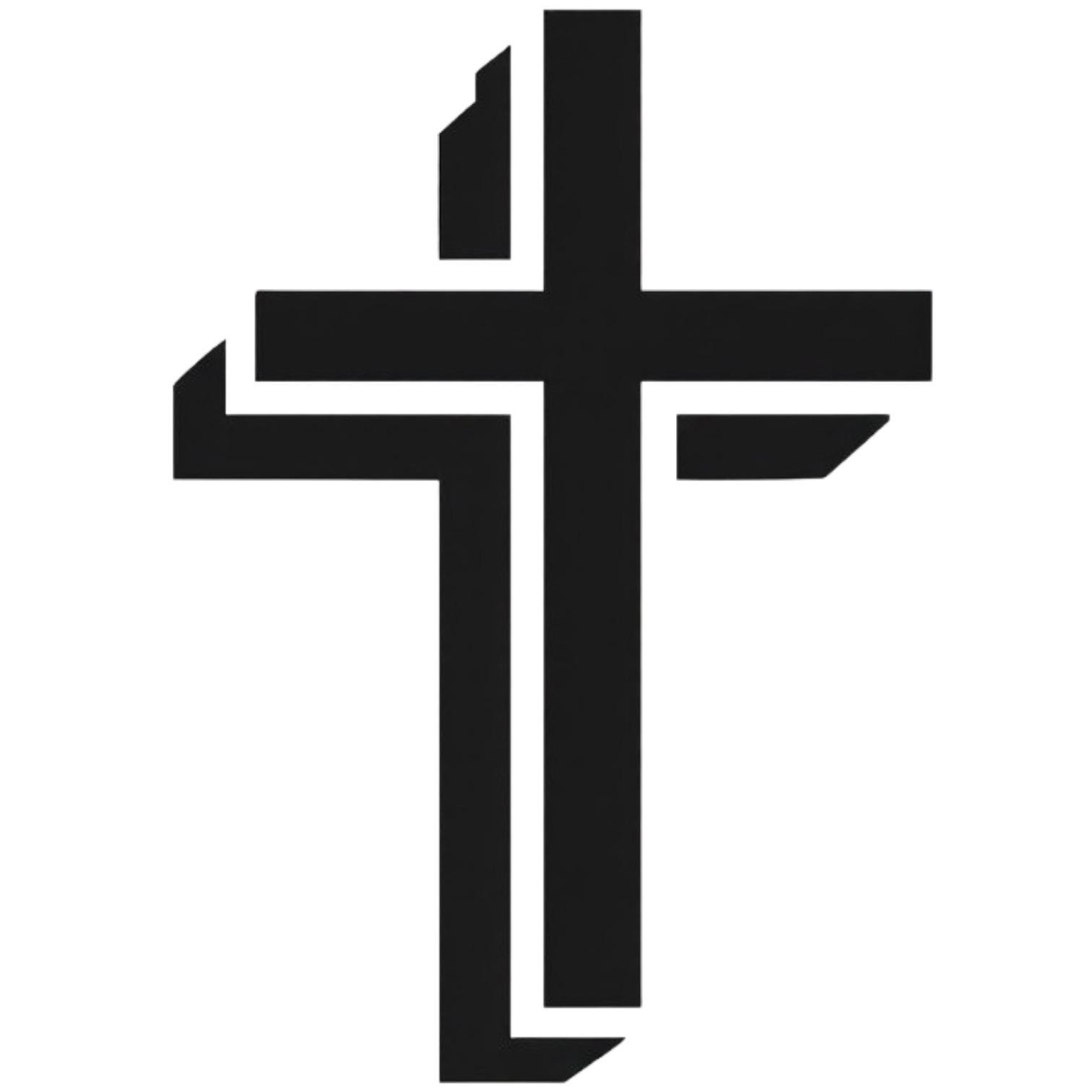 Simple Cross Design Christian Bible 3D Art SVG / PNG / JPG Clipart ...