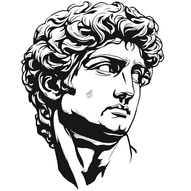 David Statue - Etsy