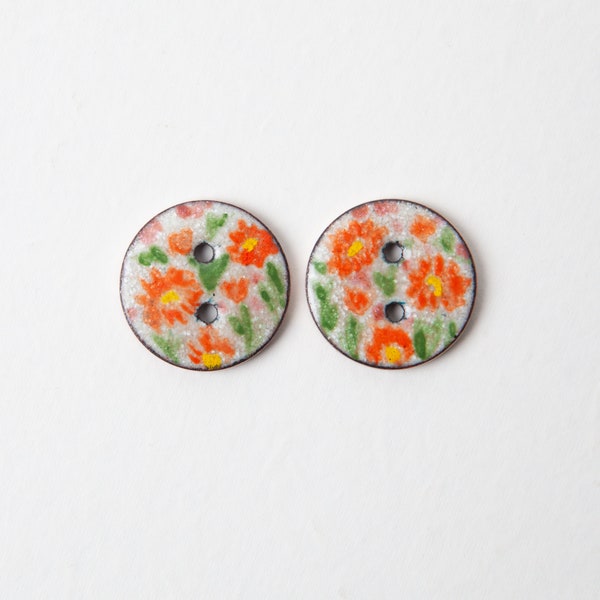 Copper Buttons - Etsy