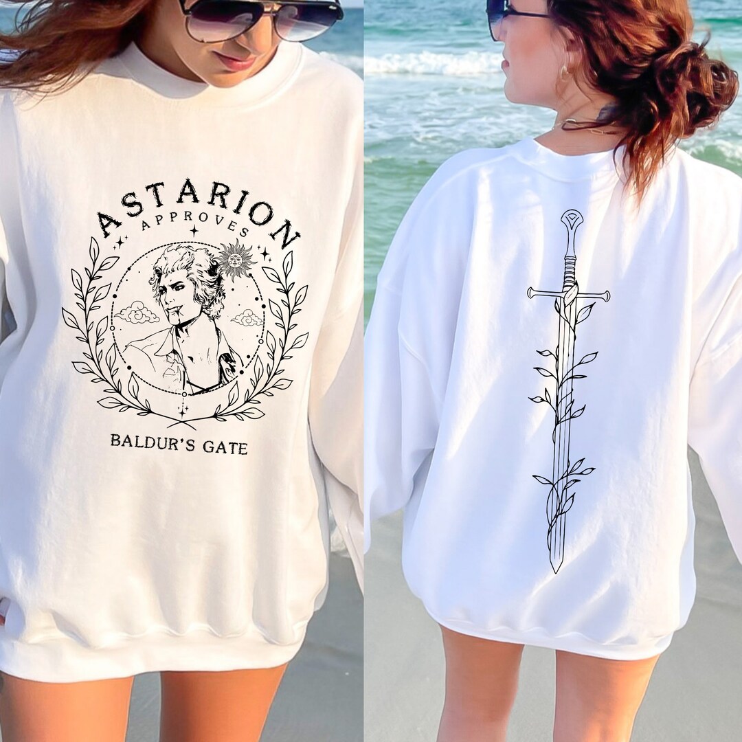 Adventure Awaits, Astarion Baldur's Gate 3 Fan Gamer Sweatshirt ...