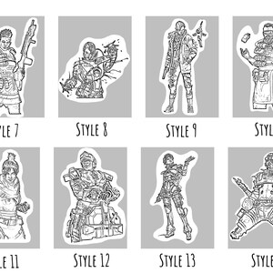 Apex Legends SVG Stickers - Etsy