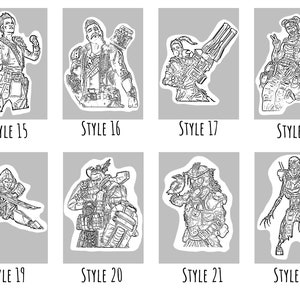 Apex Legends SVG Stickers - Etsy