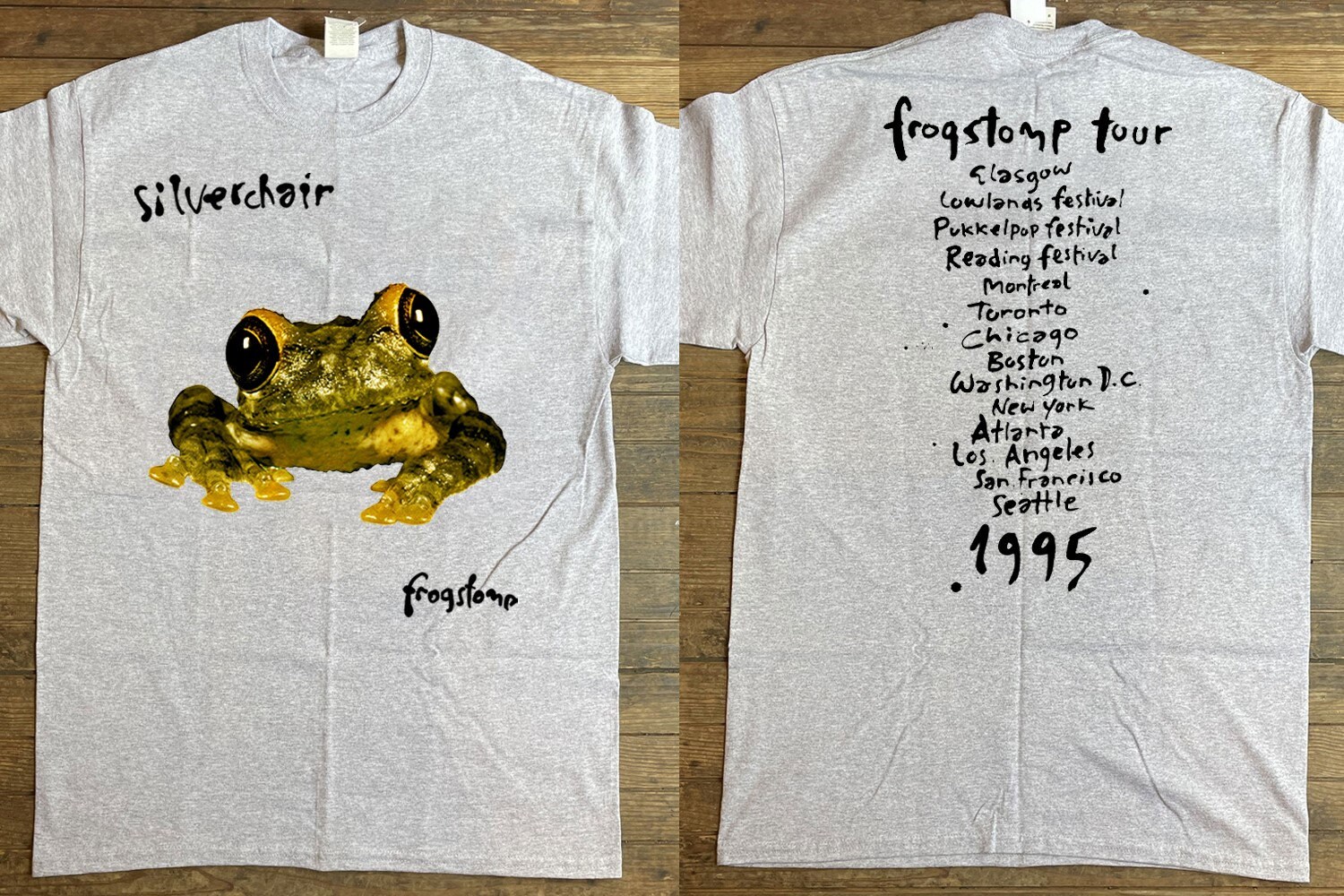 Silverchair Frogstomp Tour '95 T-Shirt sold by Iván López | SKU ...