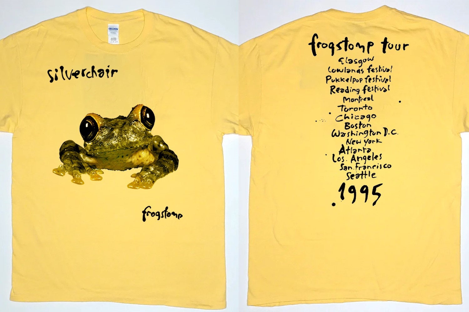 Silverchair Frogstomp Tour '95 T-Shirt sold by Iván López | SKU ...