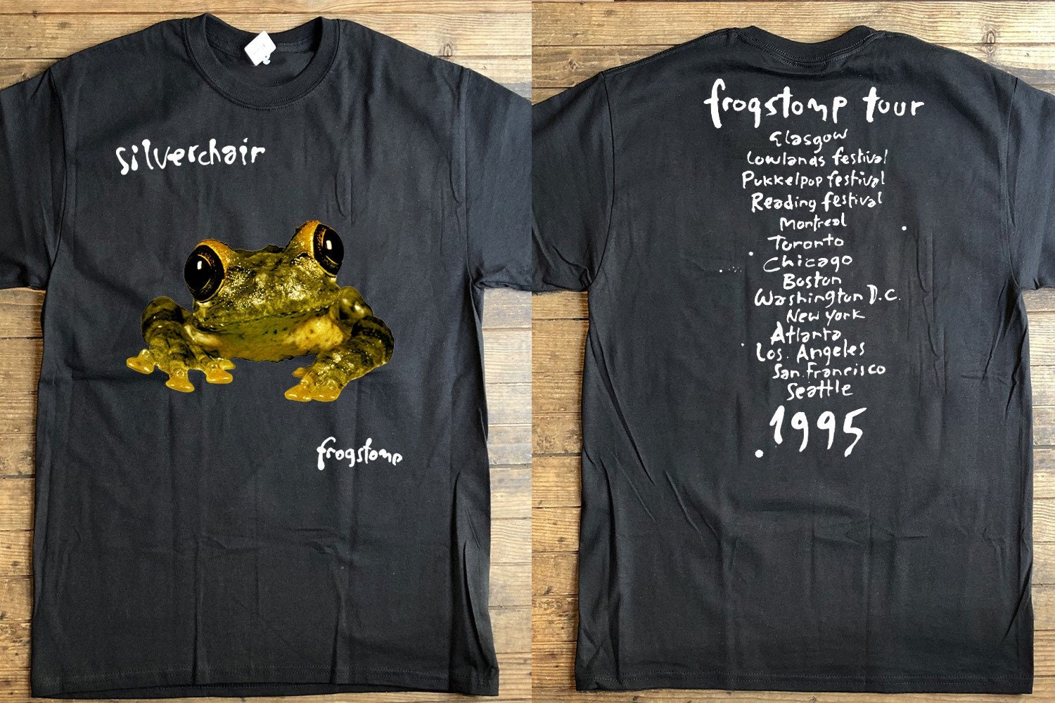 Silverchair Frogstomp Tour '95 T-Shirt sold by Iván López | SKU ...