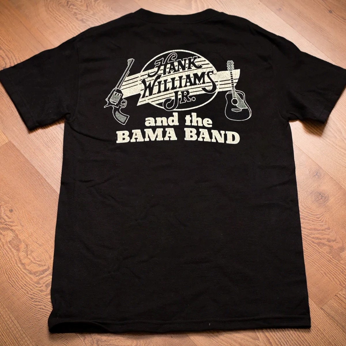 Hank Williams Jr. Man Of Steel Tour 1983 T-Shirt sold by Bindu Reddy ...