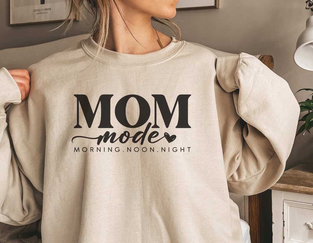 Mom Mode SVG, Mom Life Svg, Mama Svg, Mothers Day Gift Svg, Mom Shirt ...