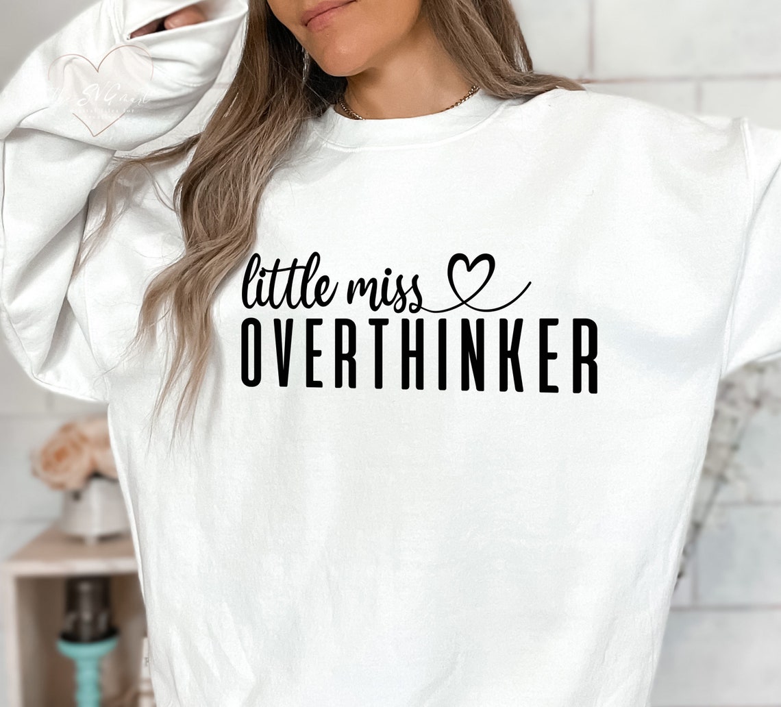 Little Miss Over Thinker SVG | Women Svg File | Inspirational Svg Png ...
