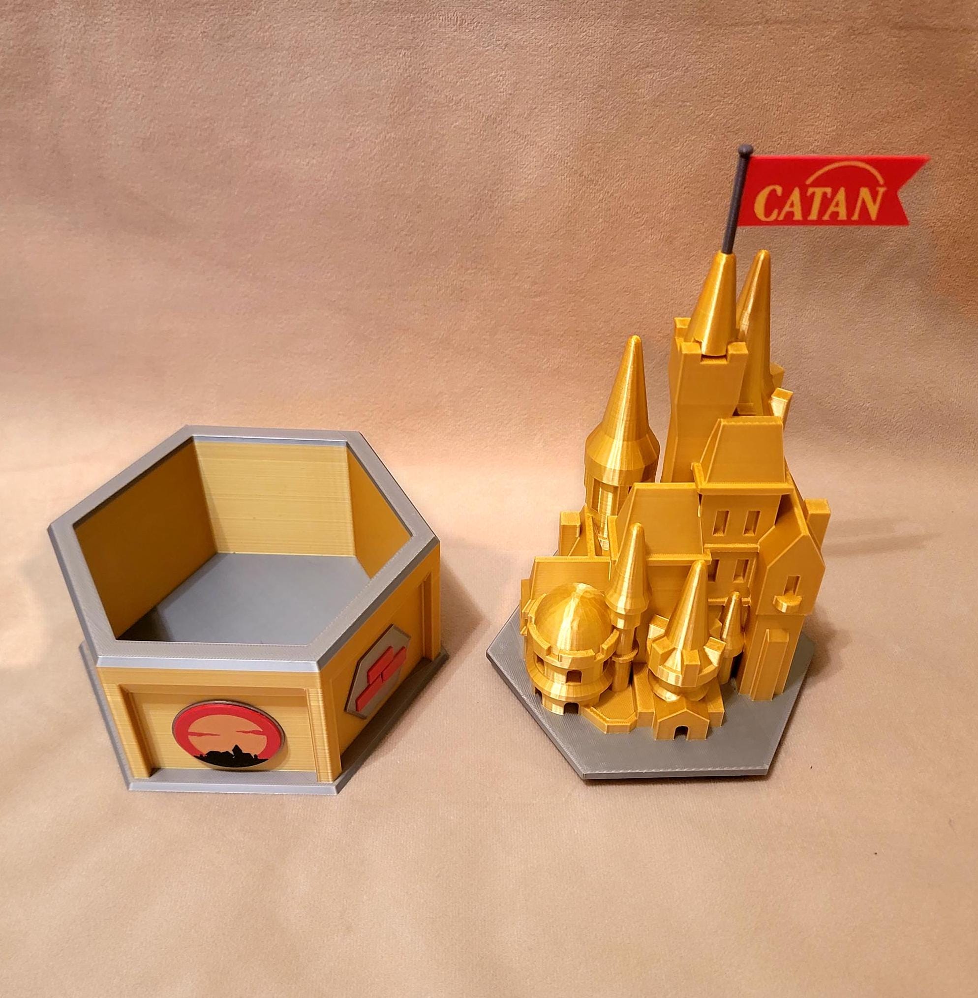 Catan Trophy Digital STL & Bambu 3MF Files for 3D Printing - Settlers ...