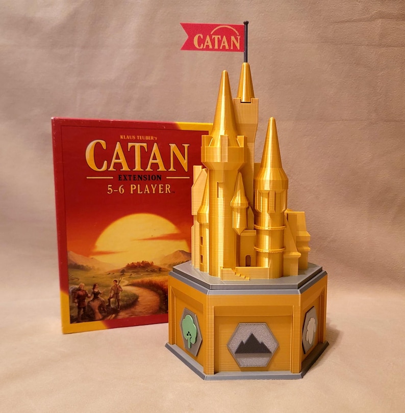 Catan Trophy Digital STL & Bambu 3MF Files for 3D Printing - Settlers ...