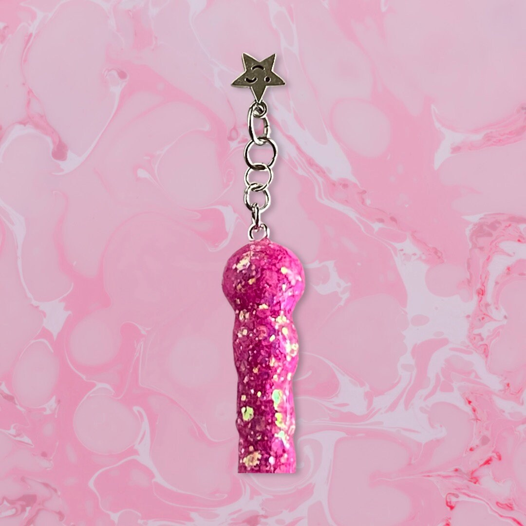 Pinky Glitter Resin Handmade Pen Custom Writing Pens Pink Sparkle ...