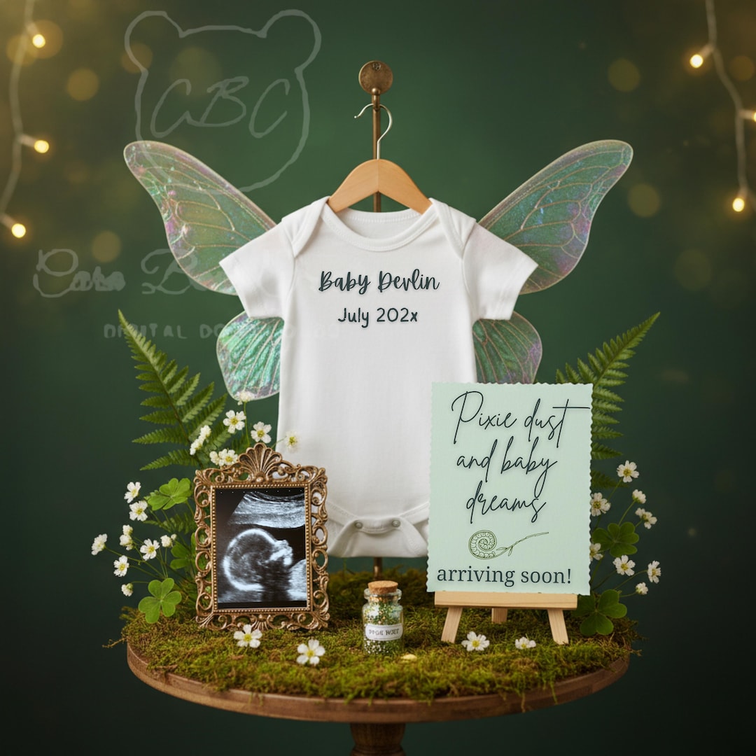 Baby Announcement | Fairy Pregnancy Reveal | Pixie Dust Baby ...