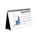 2025 Sea Creatures Desk Calendar, Watercolor Sea Fish Coral Whale ...