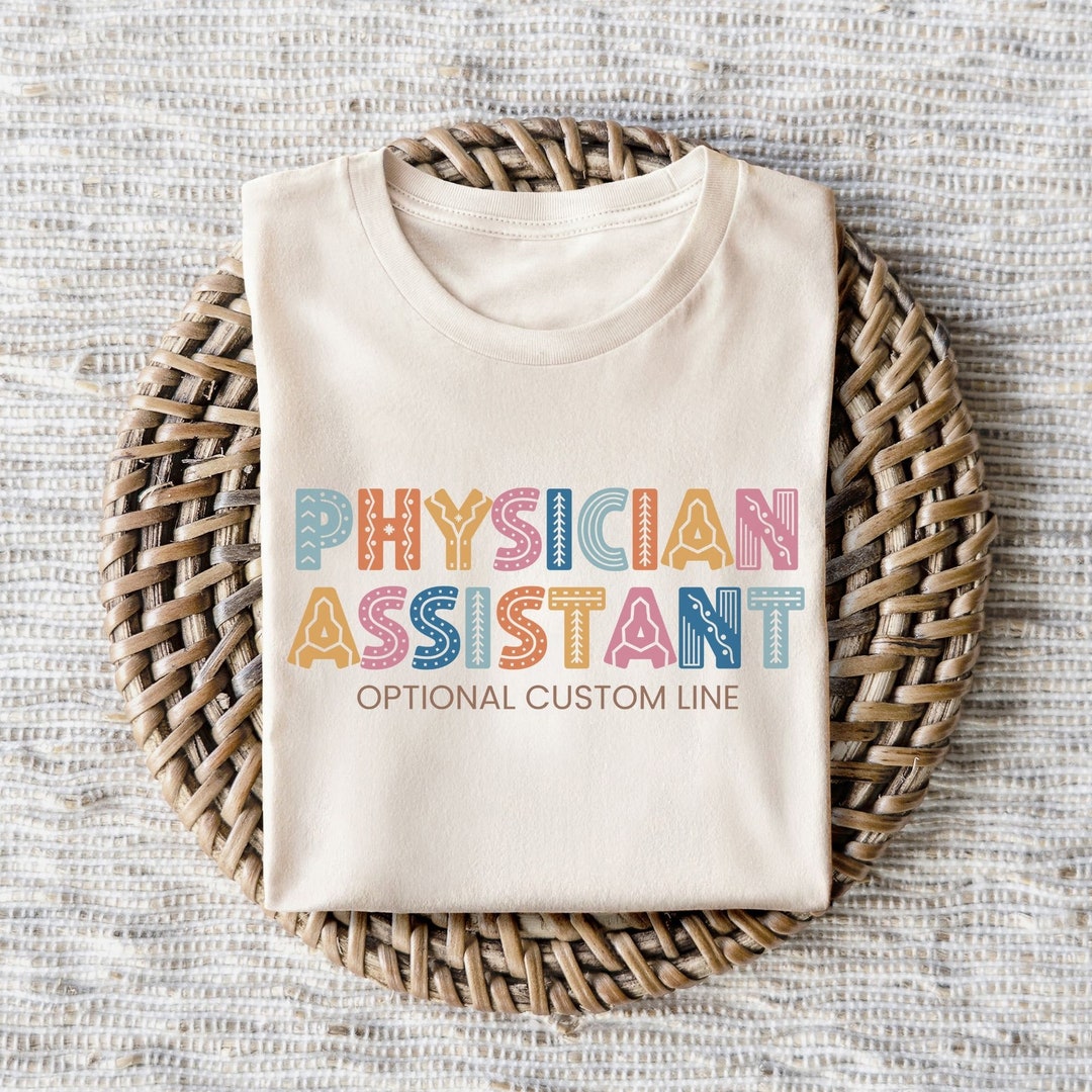 Personalized Physician Assistant Shirt, Custom PA Tshirt, PA Graduation ...