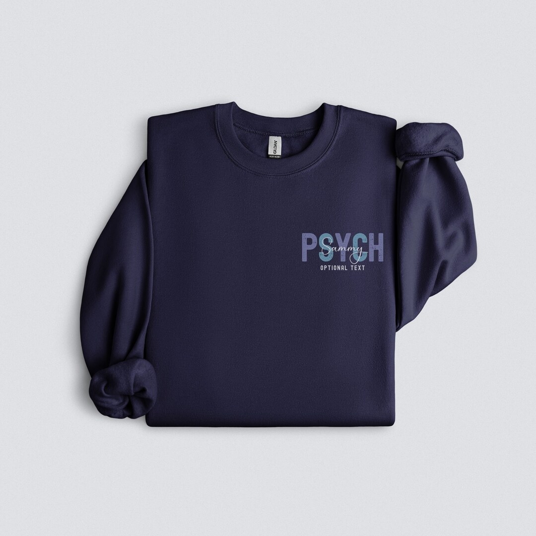 Personalized Psych Sweatshirt for Psychiatric Mental Health Workers ...