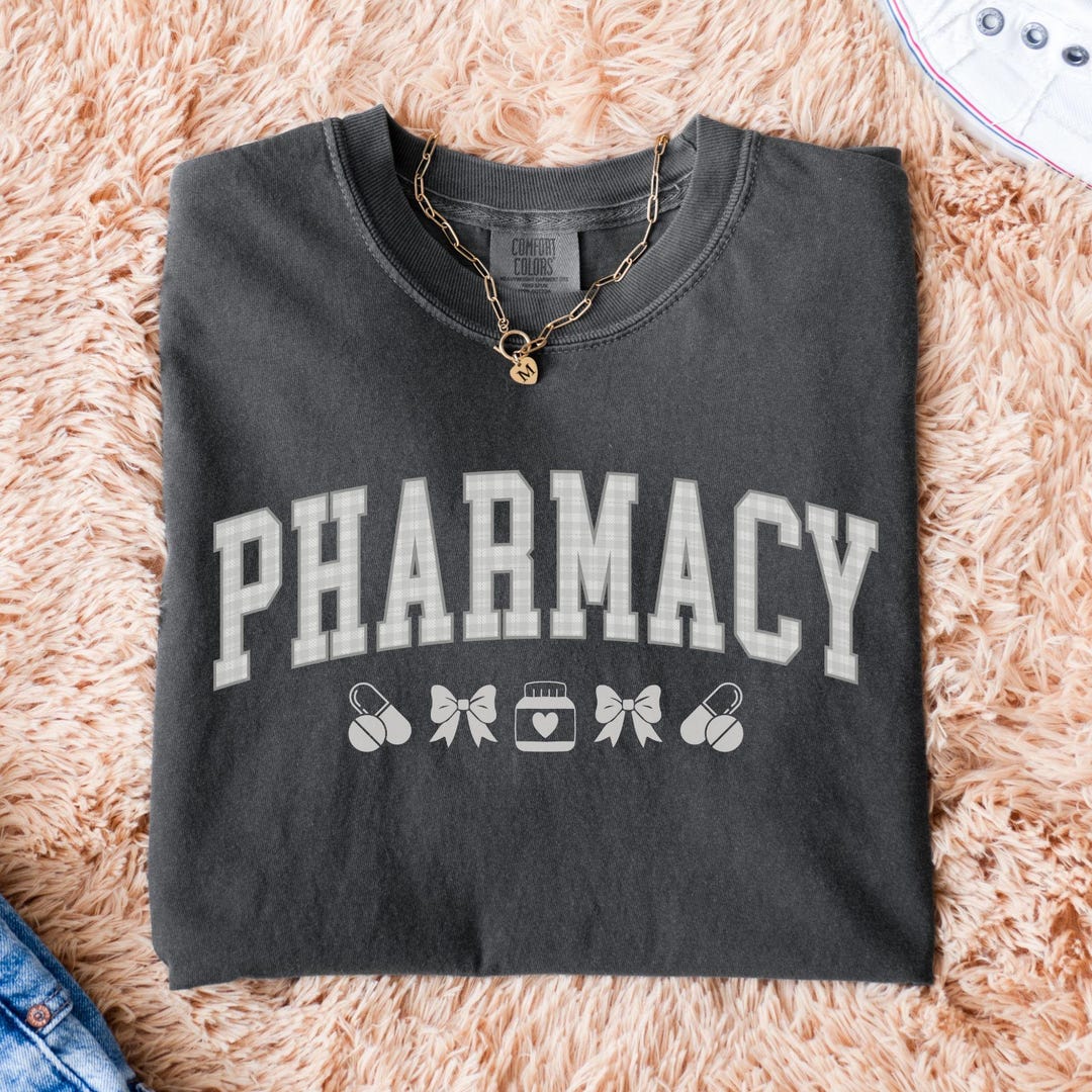 Comfort Colors® Pharmacy Shirt for Pharmacy Tech and Pharmacist ...