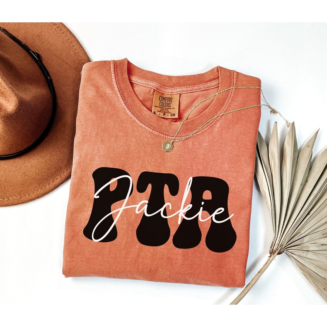 Comfort Colors Personalized PTA Shirt, Custom PT Assistant Tshirt ...