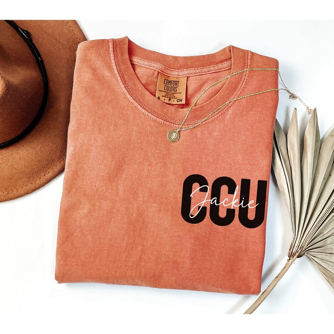 CCU Nurse Shirt With Personalized Name, Custom Critical Care Nurse ...