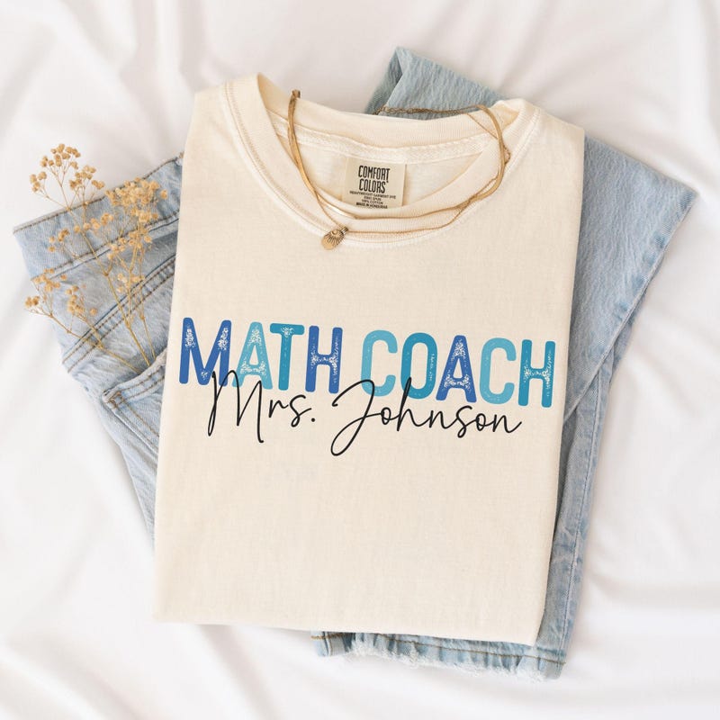 Personalized Math Tshirt - Etsy