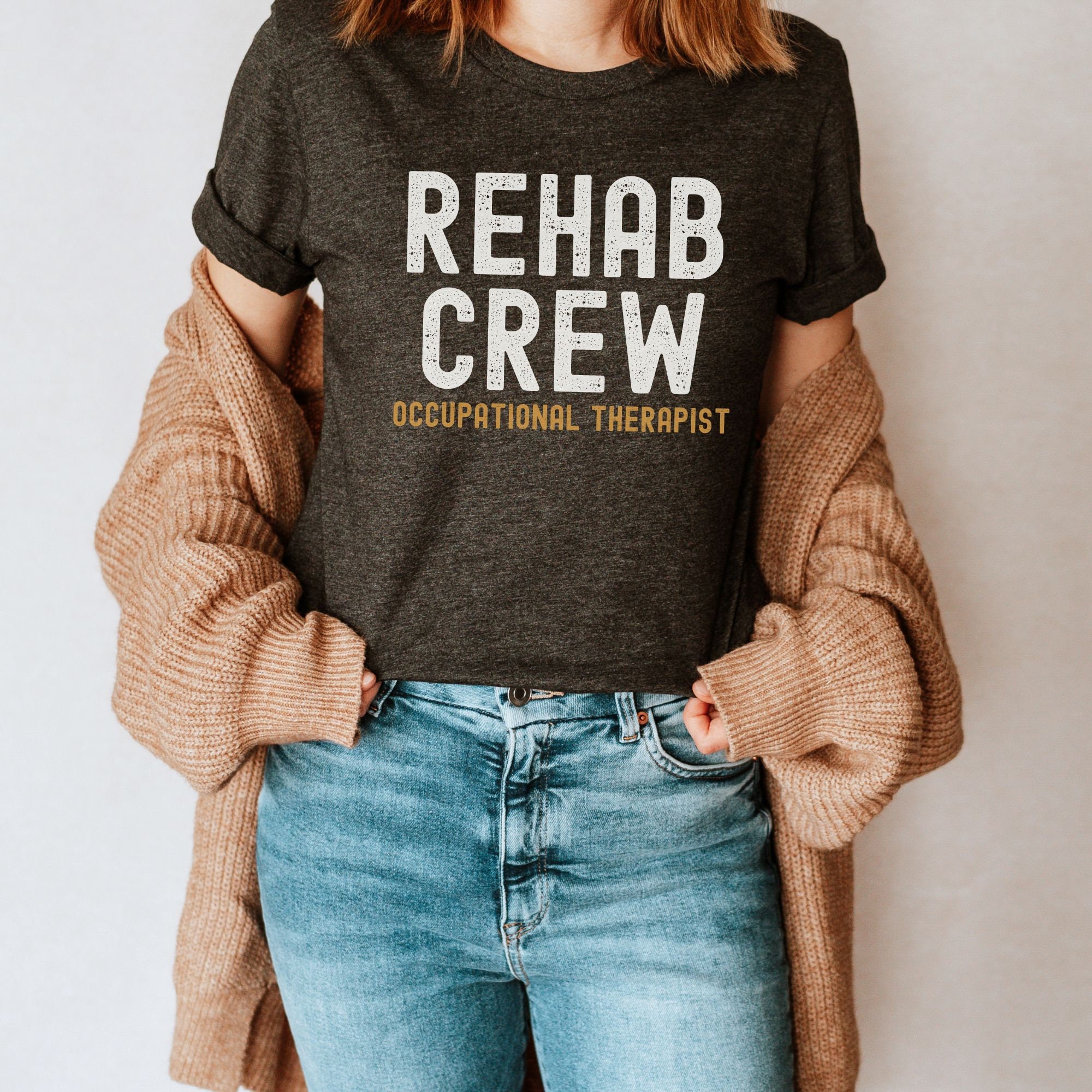Custom Rehab Crew Shirt Personalized Rehab Group Shirt for Work ...