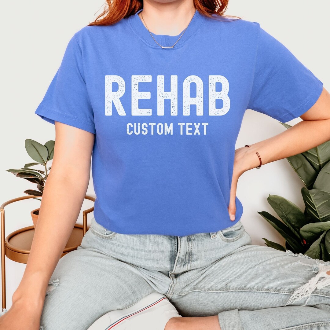 Personalized Rehab Shirt, Custom Rehab Team Shirts, Therapy Crew Shirts ...