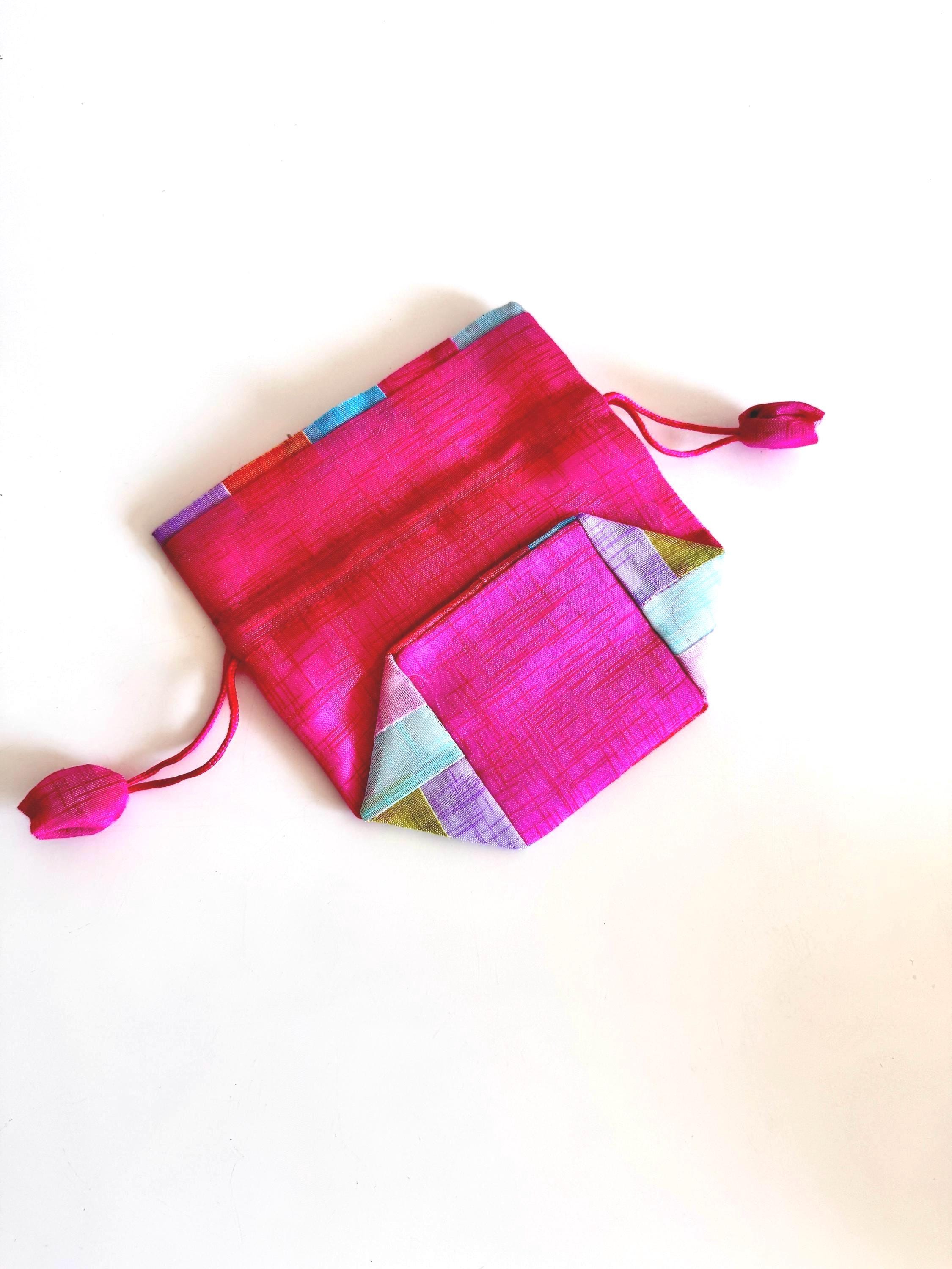Traditional Korean Saekdong Pouch | Small Bokjumeoni Gift Bag | Hanbok ...