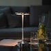 Restaurant Table Lamp. Rechargeable LED. Cafe, Dining, Bedroom, and ...