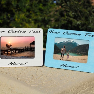 Create Your Own Personalized Picture Frame 4x6 Engraved Custom Wood ...