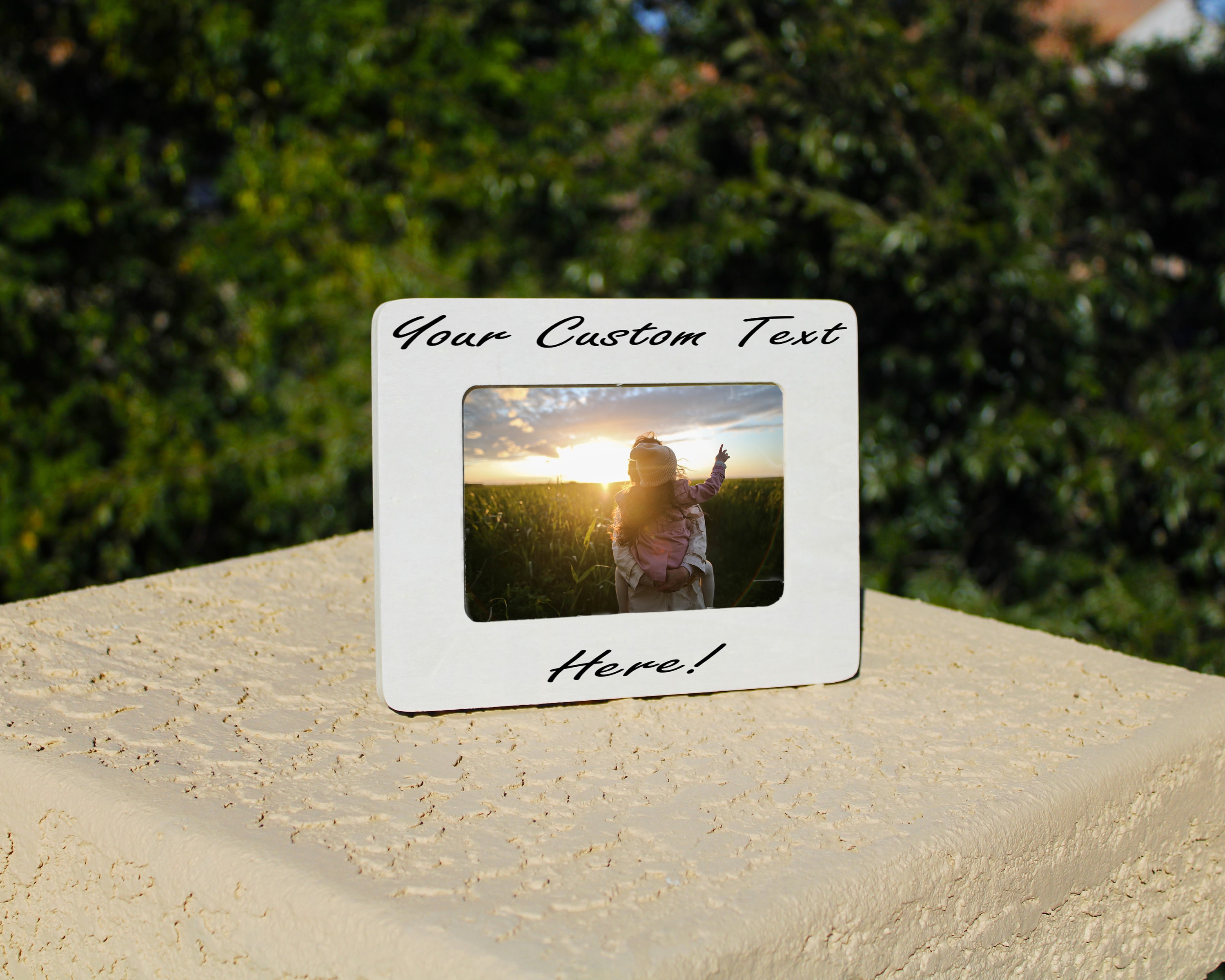 Create Your Own Personalized Picture Frame 4x6 Engraved Custom - Etsy