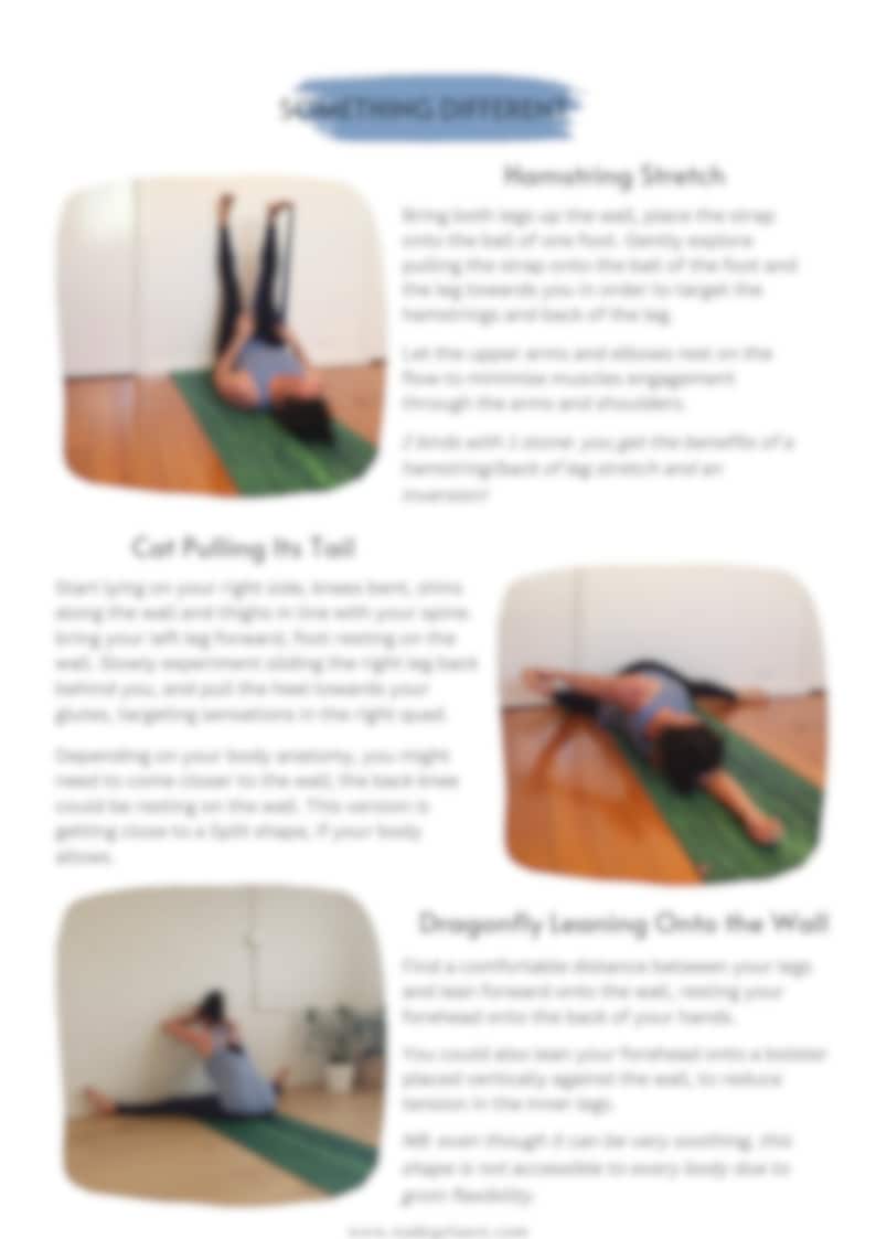 45 Yin Yoga Poses at the Wall Yin Yoga Yin Yoga Sequences Yoga Teacher ...