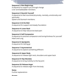 10 Yin Yoga Class Sequences: Themes, Poses, Plans (digital Download) - Etsy