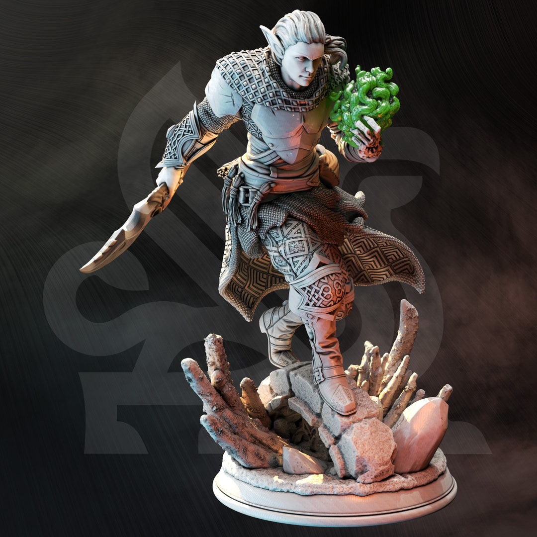 Cordon Blades Dark Trickster the Grand Hunt 3D Resin Printed 32mm Scale ...